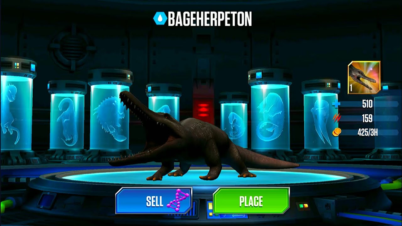 NEW BAGEHERPETON TOURNAMENT (JURASSIC WORLD). - YouTube