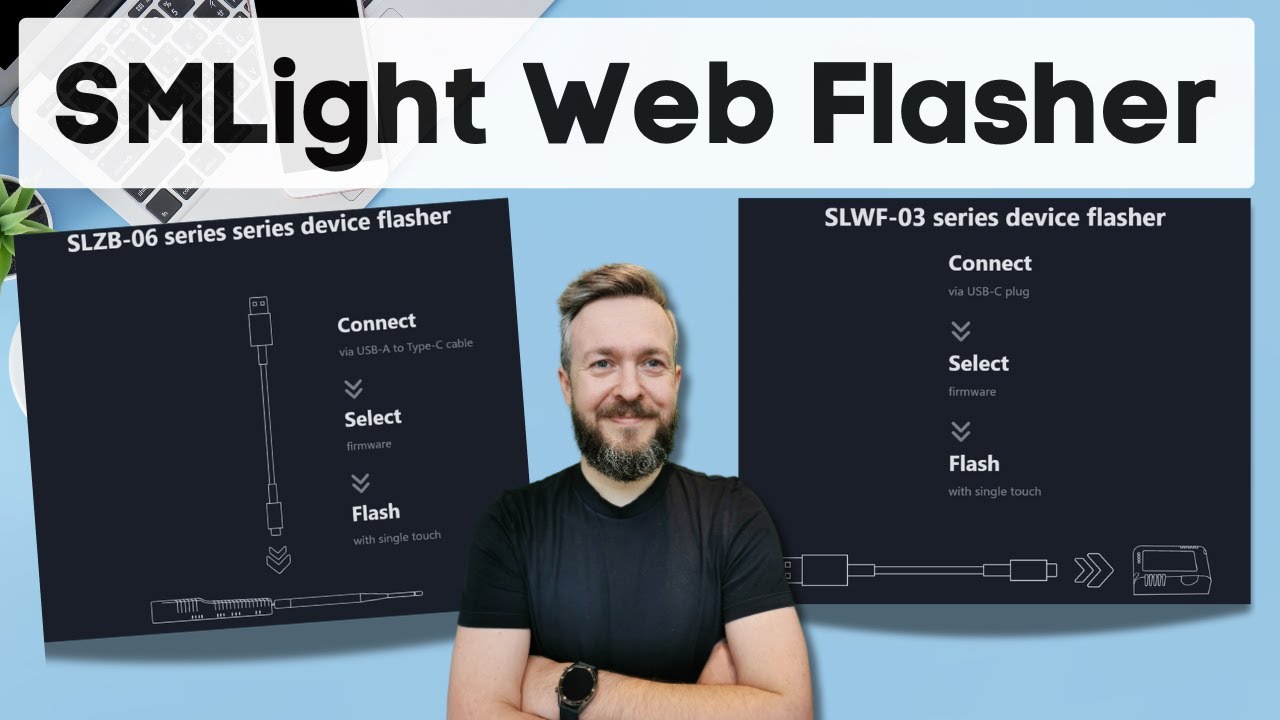 SMLight web flasher for not only SLZB products - YouTube