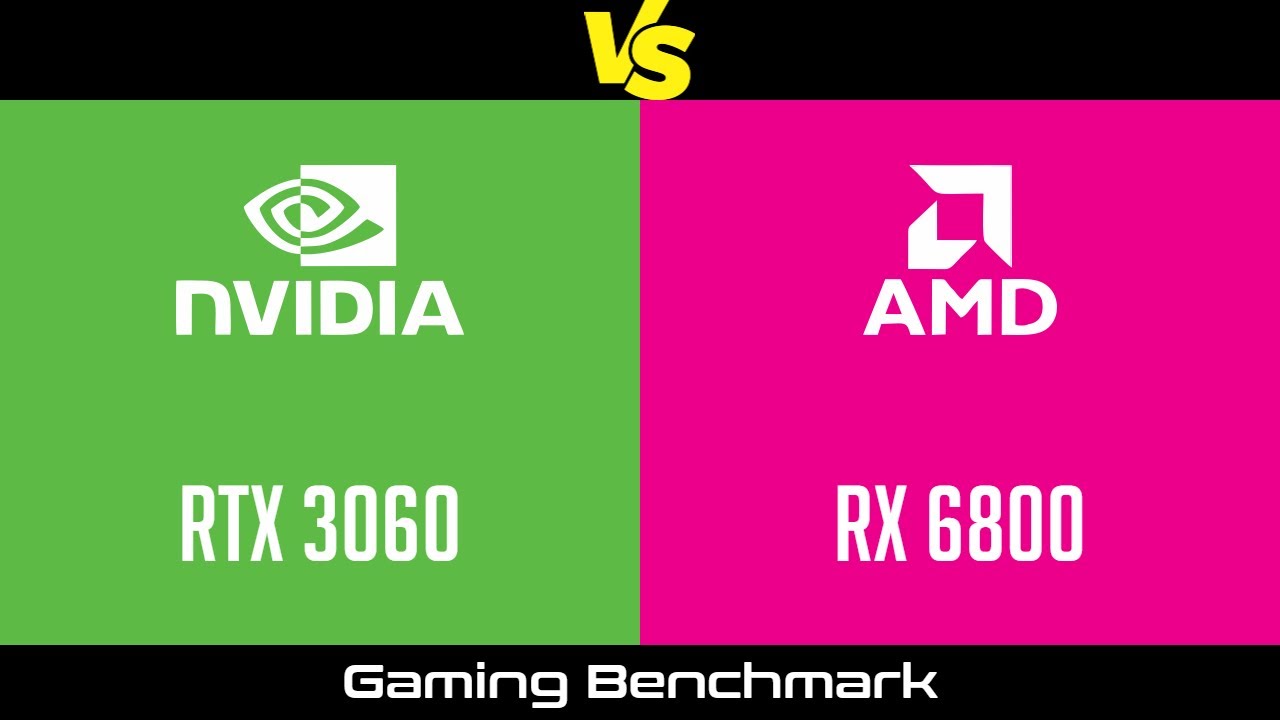 nVidia GeForce RTX 3060 vs AMD Radeon RX 6800 - Gaming Benchmark (1080p ...