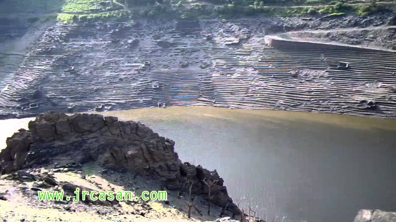 Embalse de Belesar, vaciado - YouTube