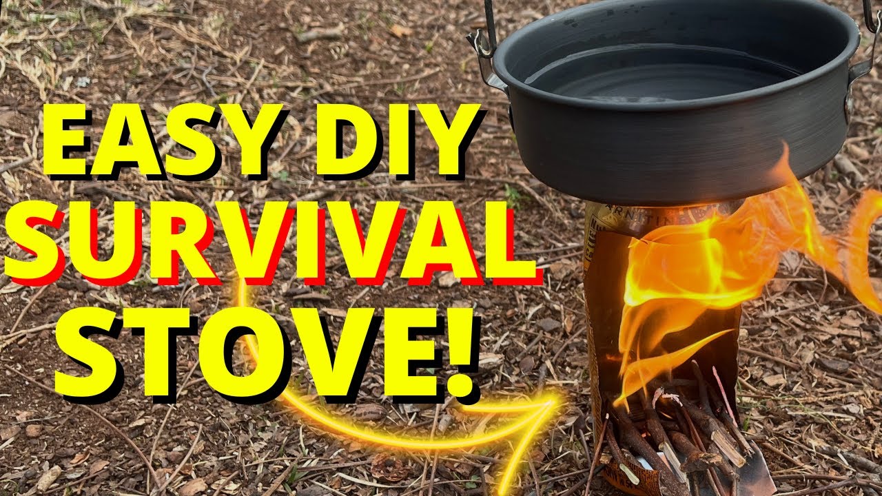 The ULTIMATE DIY Survival STOVE for UNDER $3.33 | Learn To Be Prepared ...