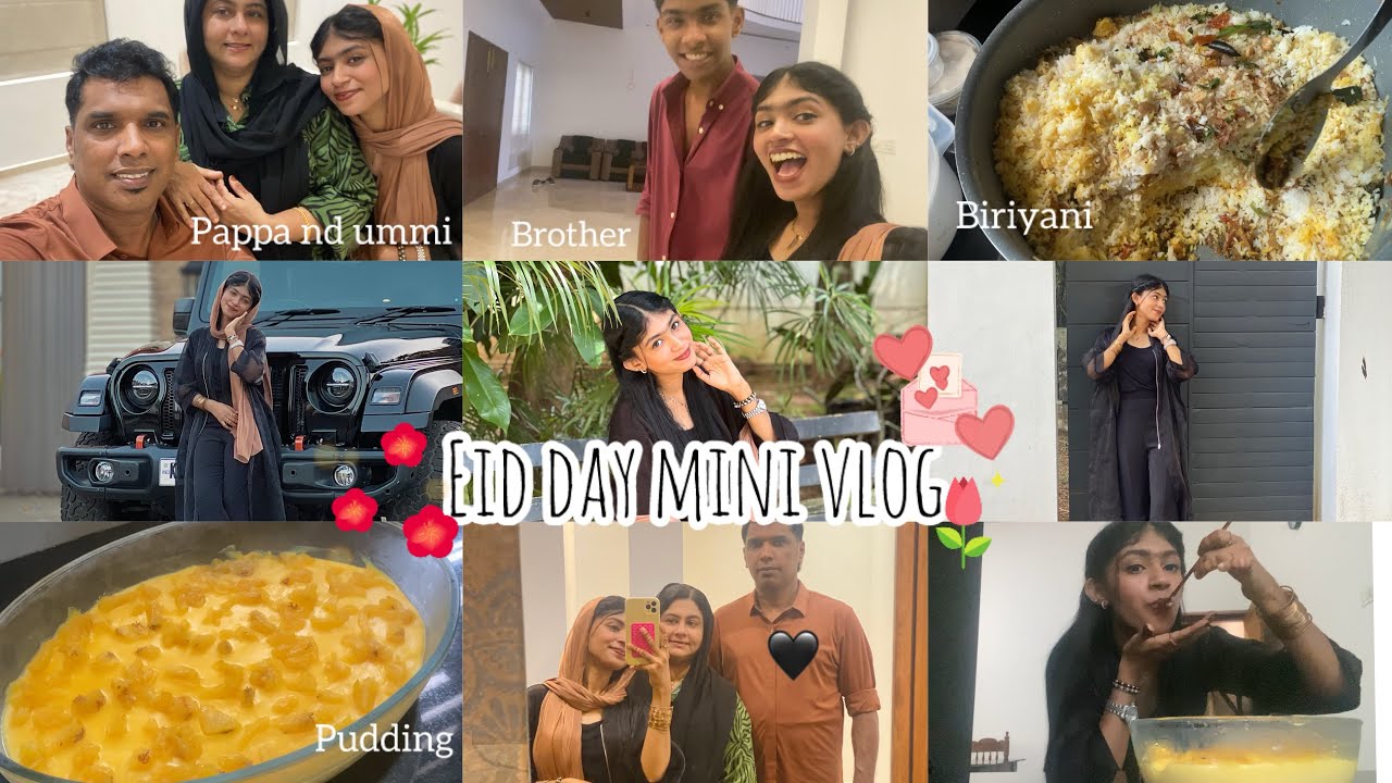Eid day mini vlog🫂💗 |@mehana_rahim._ |#familyvlog#dailyvlog#minivlog#eidspecial#eidday - YouTube