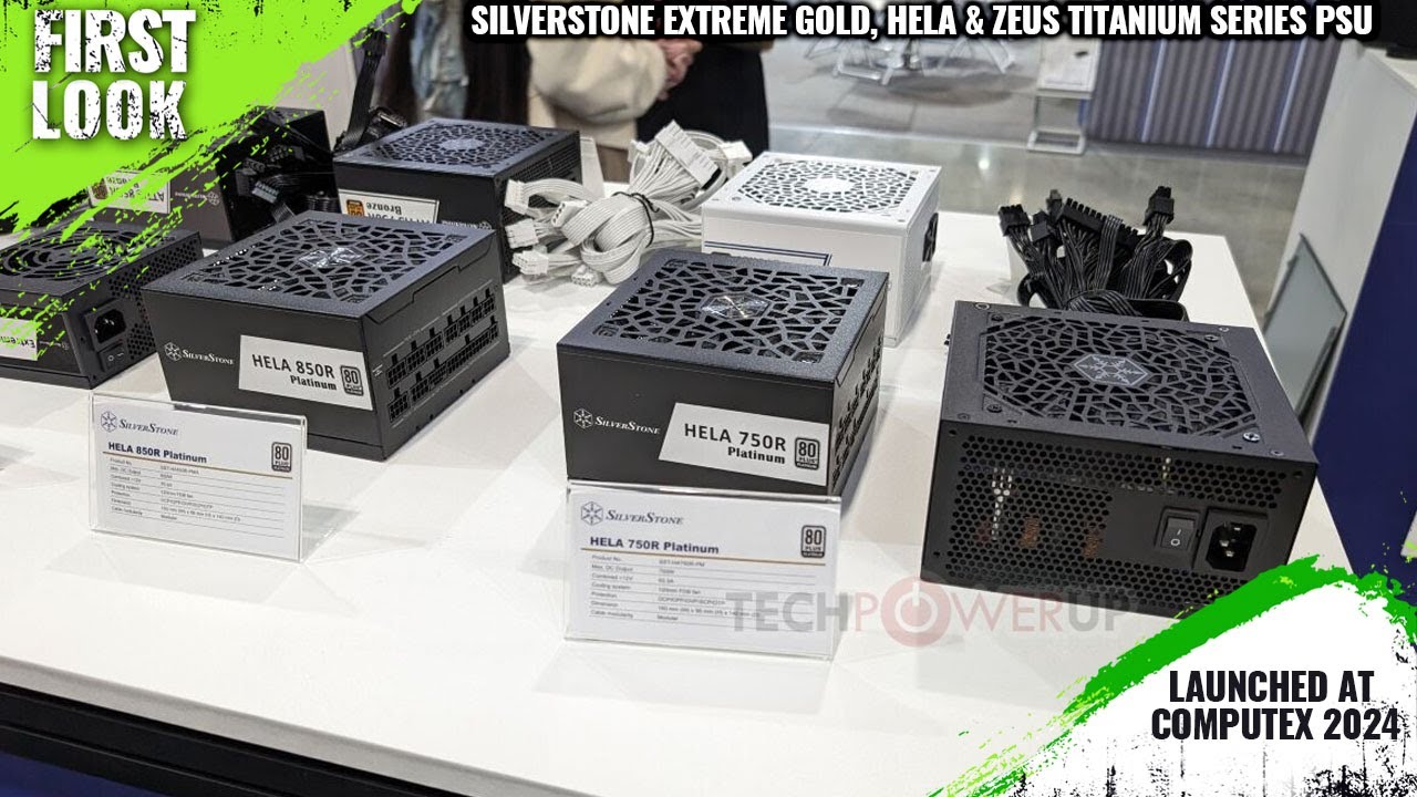 Silverstone Extreme Gold, Hela & Zeus Titanium Series Power Supplies ...