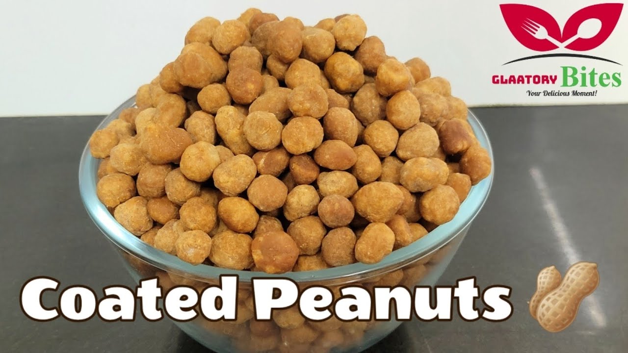 How to make Coated Peanuts - YouTube