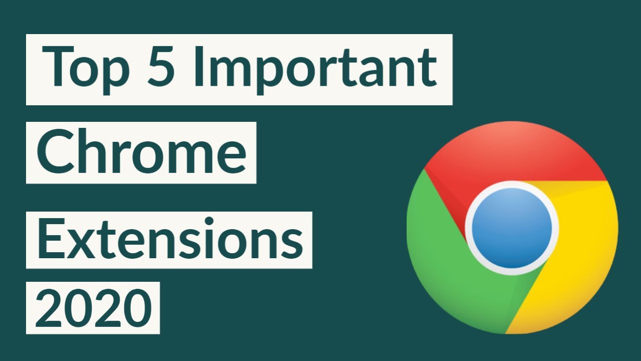 Top 5 Most Useful Chrome Extensions for Developers - YouTube
