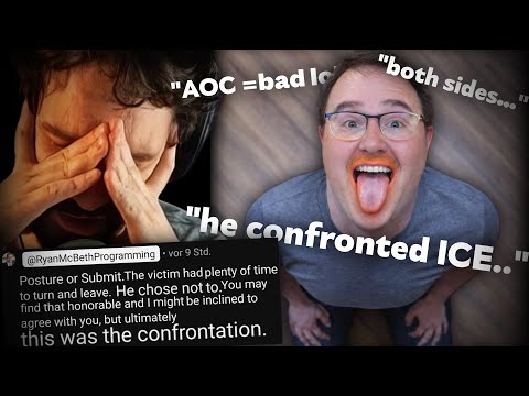 hey @RyanMcBethProgramming how does it taste? | Destiny Reacts to Ryan McBeth Sweeping ICE's Murder