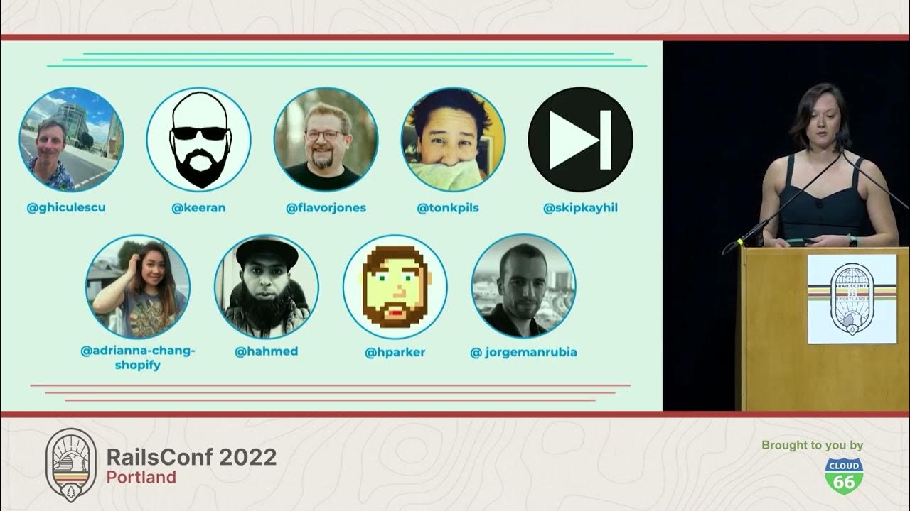 RailsConf 2022 - Keynote: The Success of Ruby on Rails by Eileen Uchitelle - YouTube