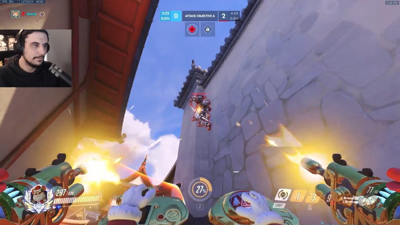 YEATLE HAMMOND OVERWATCH GAMEPLAY SEASON 32 TOP 500 - YouTube