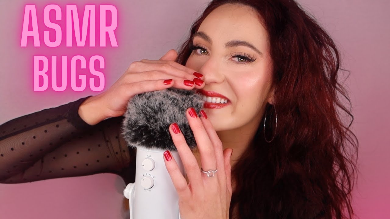 ASMR Searching for Bugs (Inaudible Whispering, Mic Scratching, Mouth ...