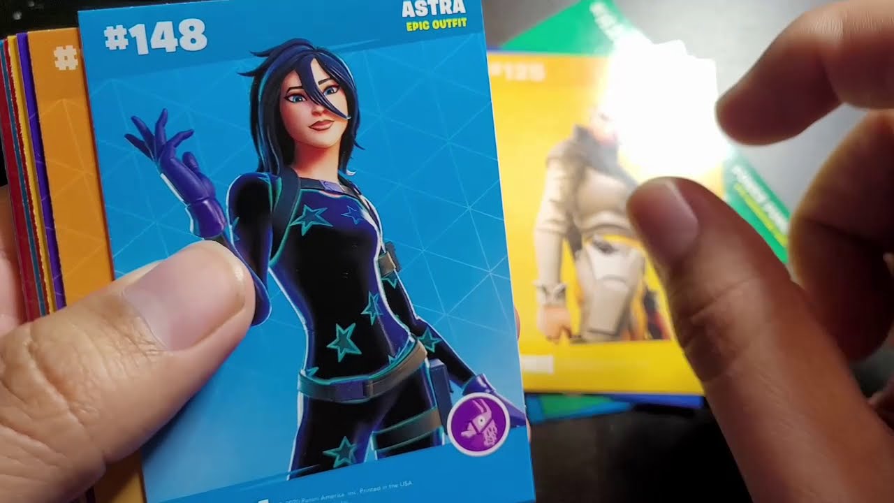 Fortnite Trading Cards - 2020 Series 2 - Unpacking - YouTube