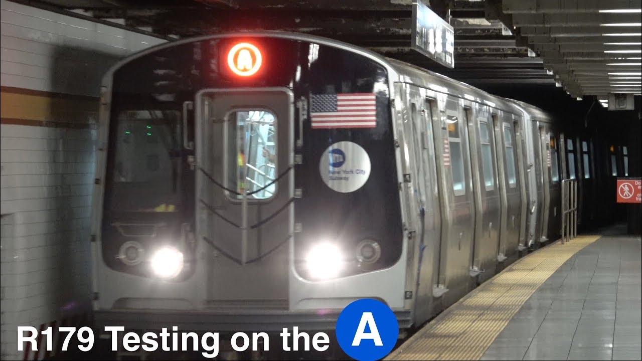 ⁴ᴷ R179 Simulated Stop Testing on the (A) Line - YouTube