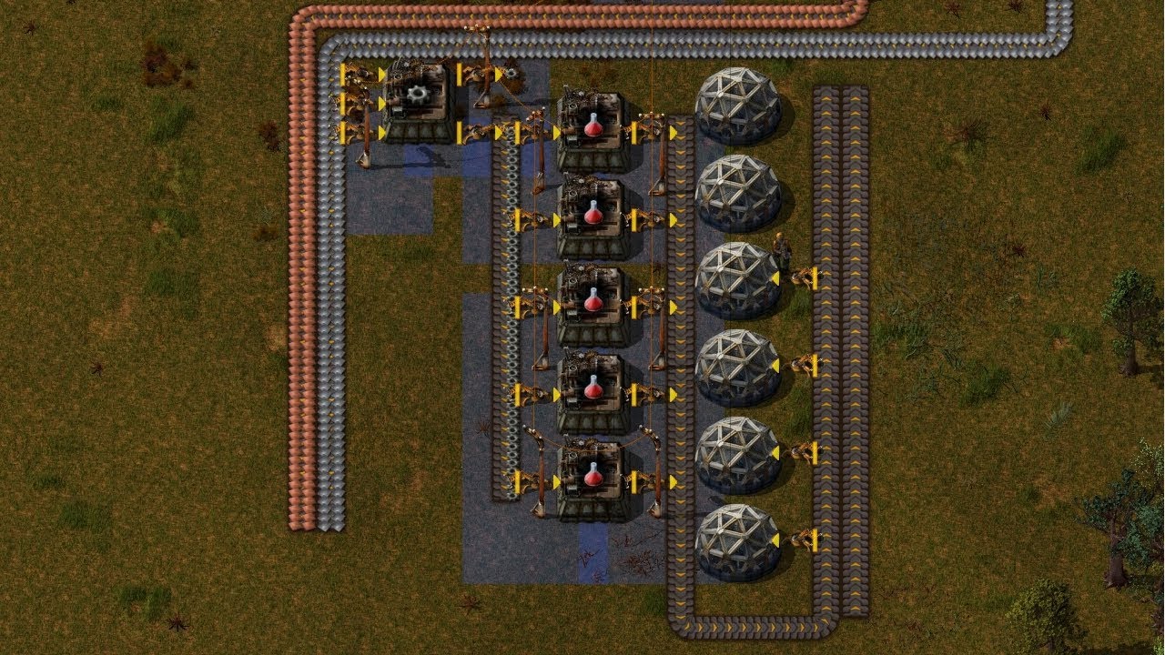 Factorio Railways co Ep 1 - Red Science! - YouTube