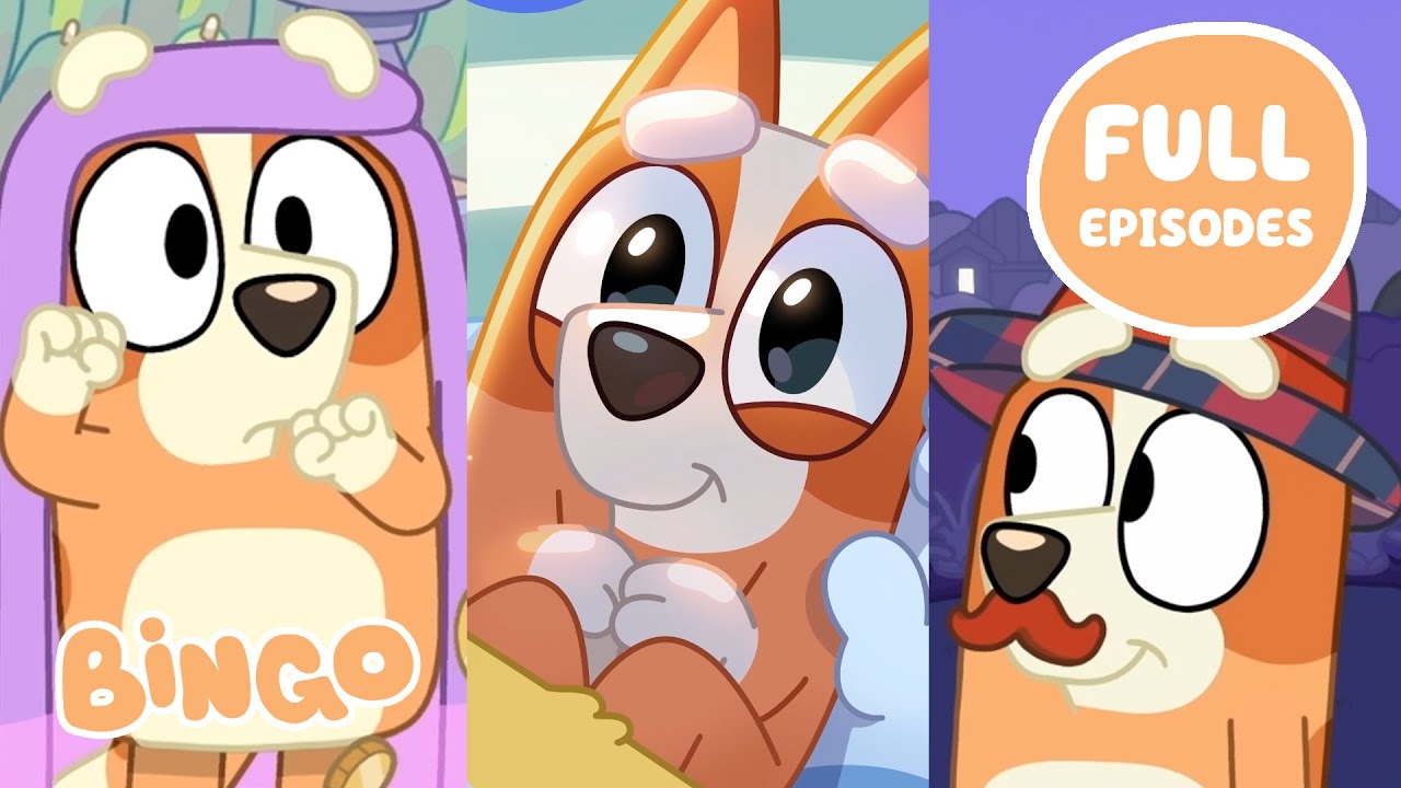 18 FULL EPISODES 🧡 | 2 HOURS of Bingo & Bluey Full Episodes 😯 | Bingo ...