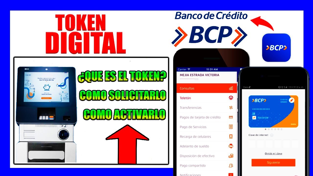 🙌Token DIGITAL BCP para que SIRVE Como USAR el TOKEN DIGITAL TUTORIAL ...