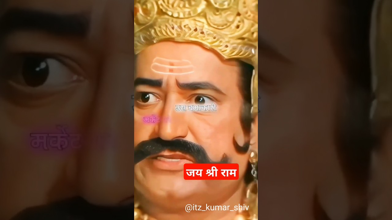 Hanuman Status | Ravan Dialogue | Sanjeevni lene chale gye hanuman# ...