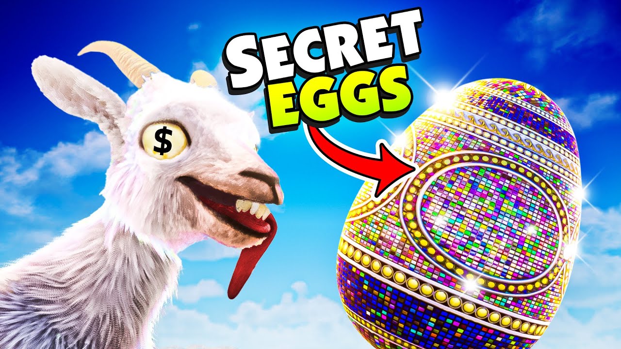 I Opened RARE Eggs to Get SECRET TREASURE - Goat Simulator 3 - YouTube