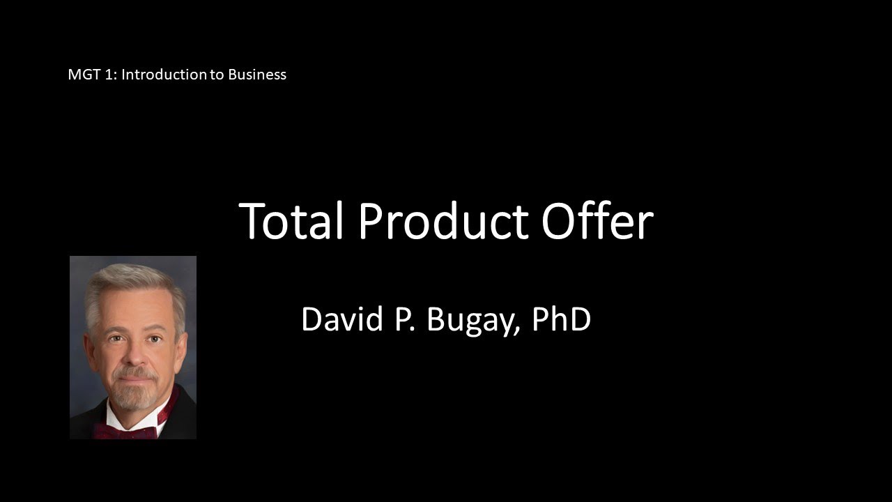 Total Product Offer - YouTube