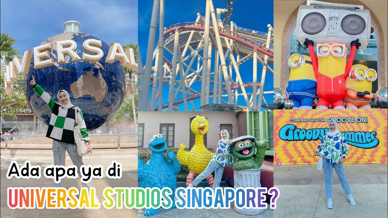 Vlog Universal Studios Singapore | Scarlett Happy Series | Universal ...