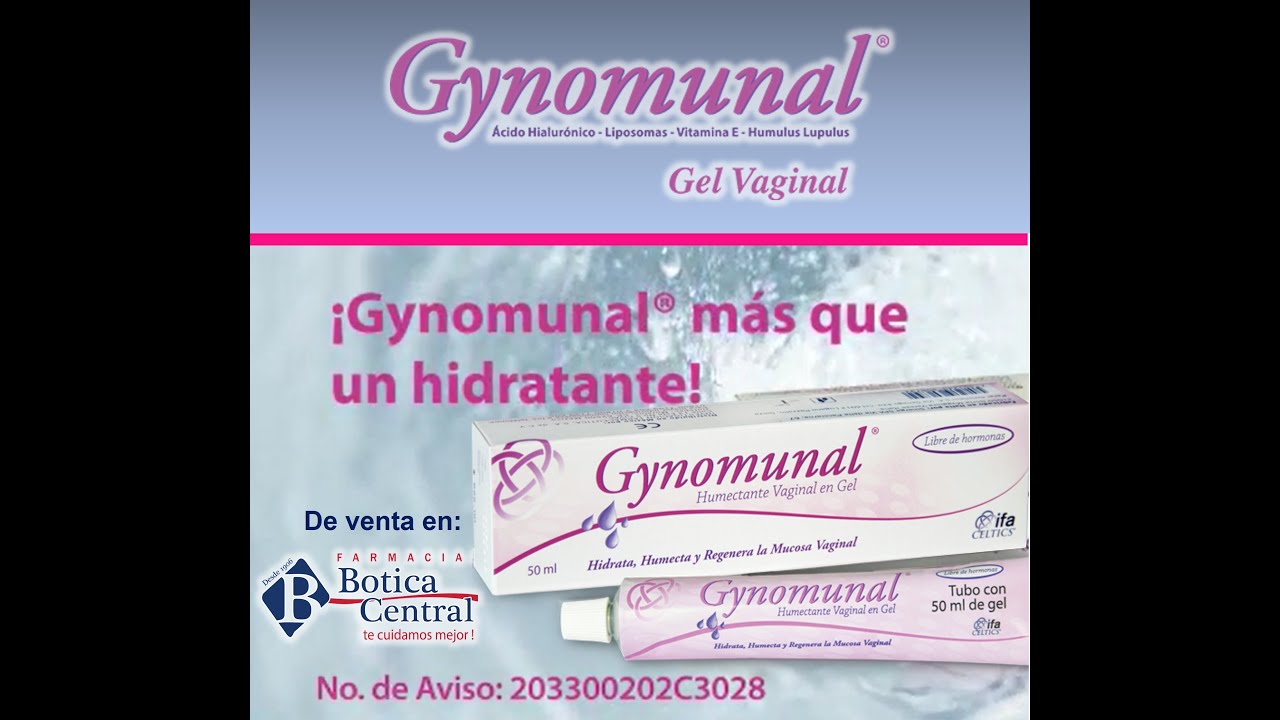 Gynomunal® para la Humectación vaginal de venta en Farmacias Botica ...