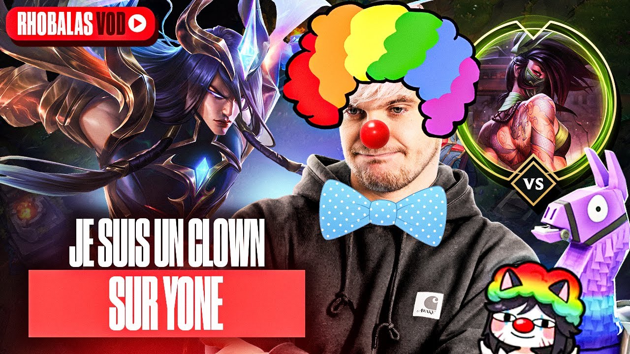 JE SUIS UN CLOWN SUR YONE MAIS ON SORT QUAND MEME DES KDA FORTNITE ...