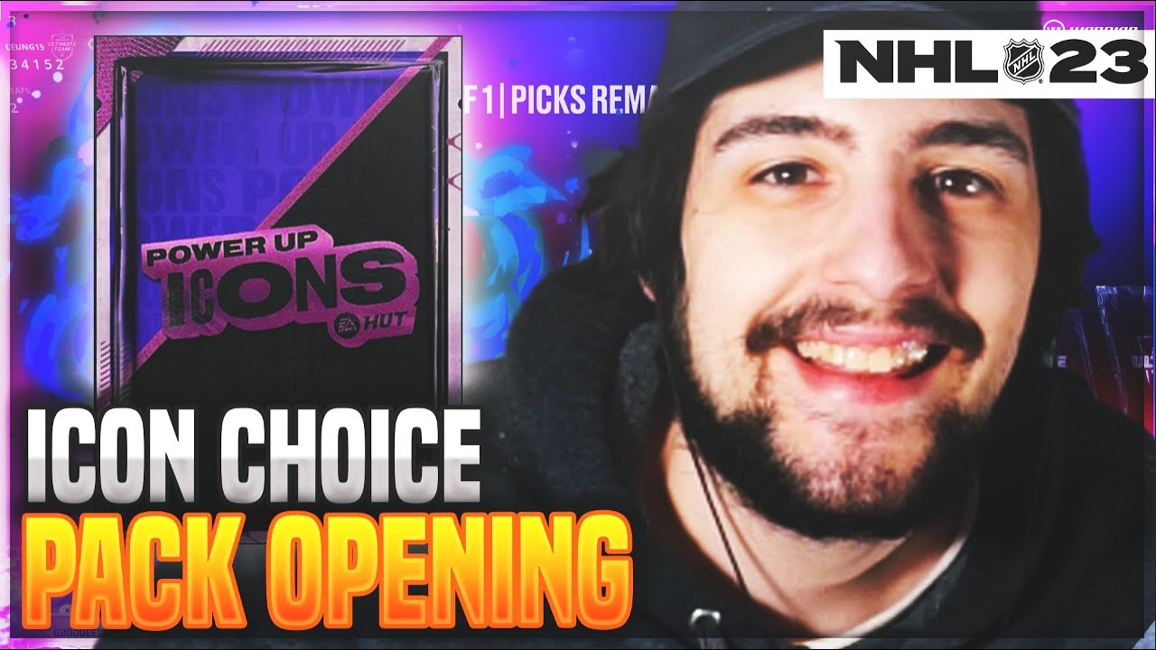 5 ICON CHOICE PACK OPENING! NHL 23 HUT PACK OPENING! - YouTube