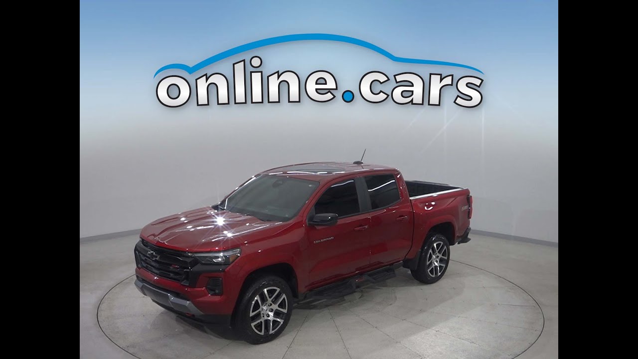 A48807GT Used 2023 Chevrolet Colorado Red Truck Test Drive, Review, For ...