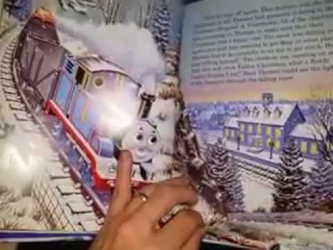 Thomas the train Christmas Story book - YouTube