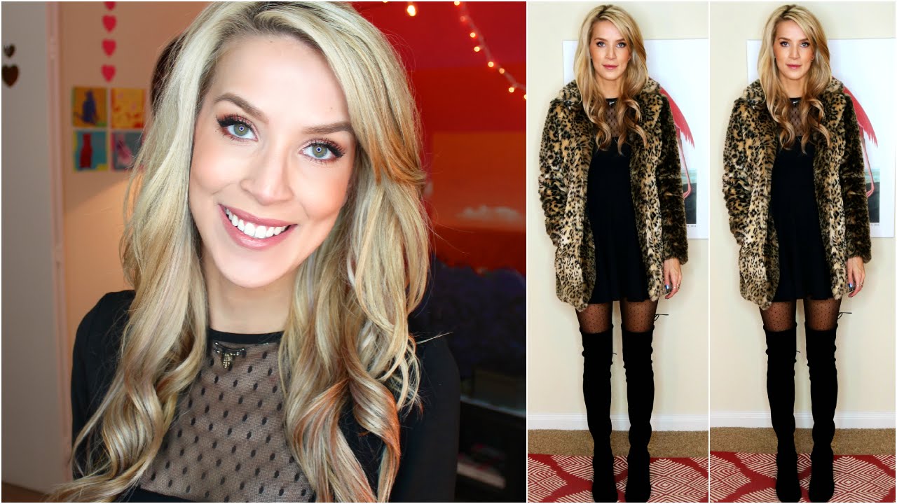 OOTD: Going Out Party Time | LeighAnnSays - YouTube