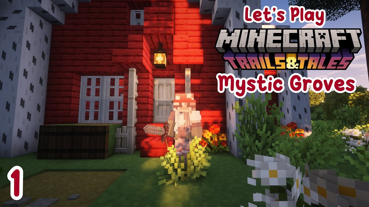 I Begin an amazing Journey in Minecraft! - Mystic Groves - YouTube