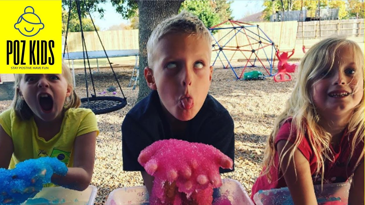 GROSS! Gelli Baff Toy Challenge - Shopkins - Positive Kids - YouTube