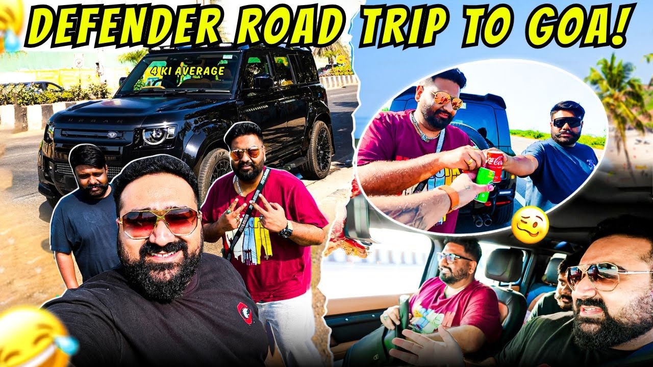 DELHI TO GOA ON DEFENDER X P400😍|| 3.5kmpl Average😳|| MOST EXPENSIVE ...