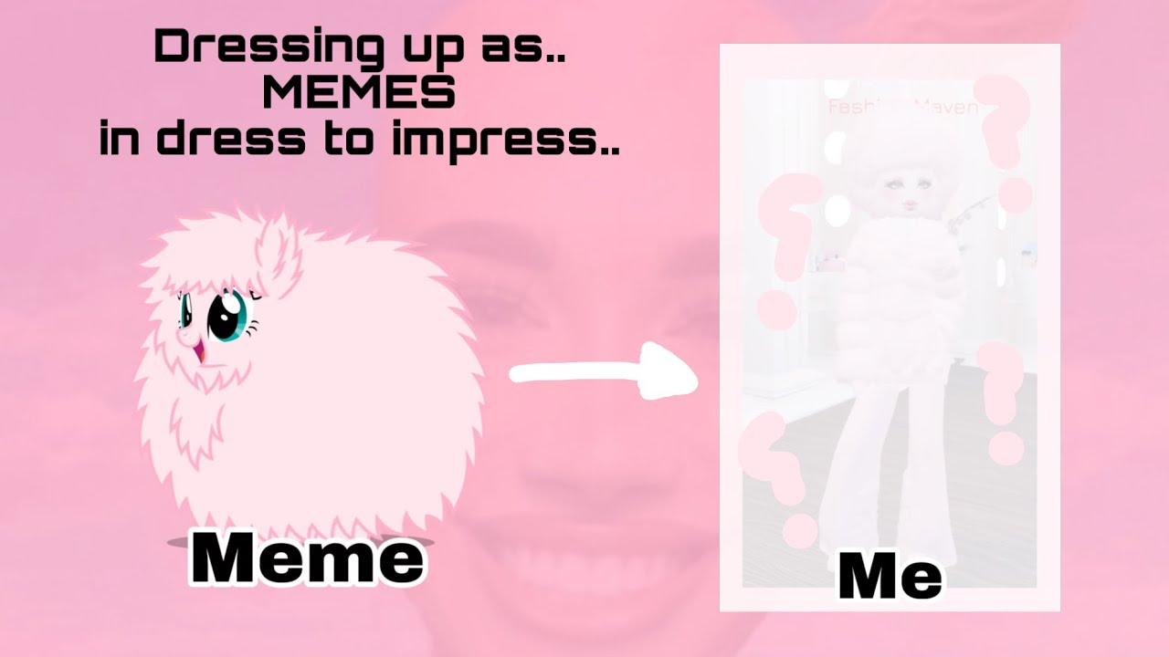 Dressing up as memes in dress to impress?? 😨 || #4u #roblox #dti #fyp # ...