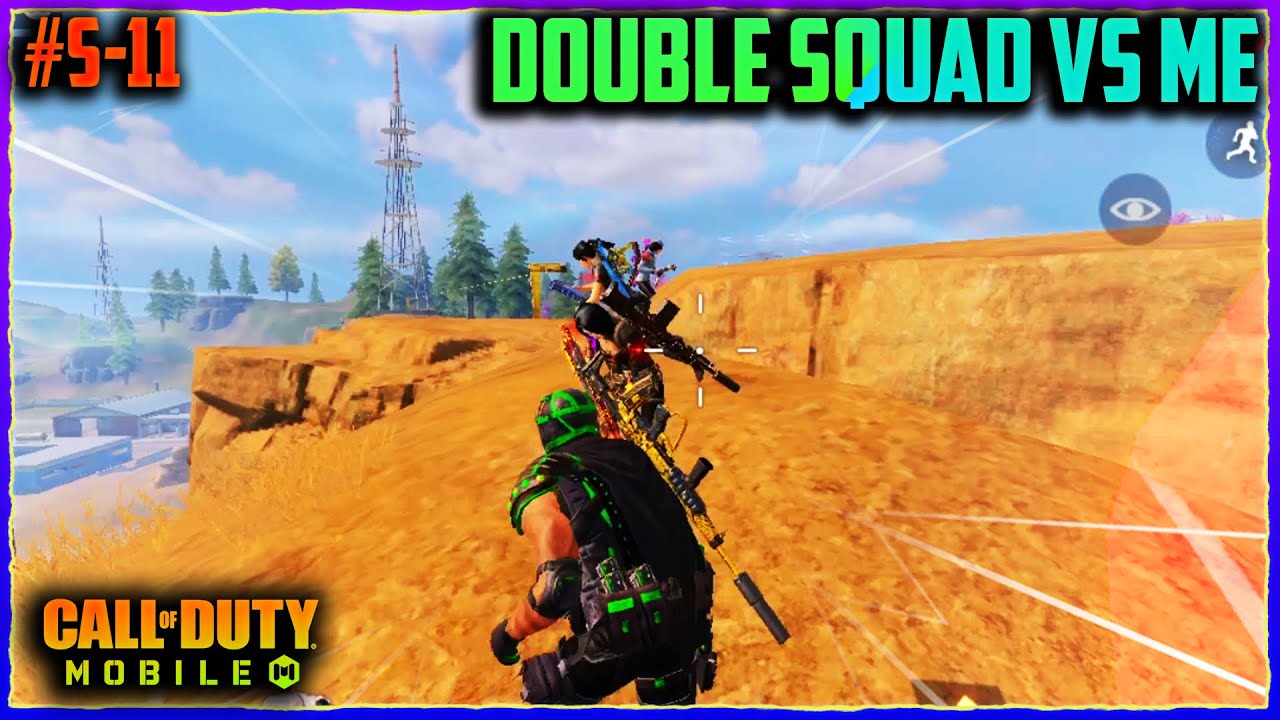 DOUBLE SQUAD VS ME | FREE WIN | CODM BR GAMEPLAY - YouTube