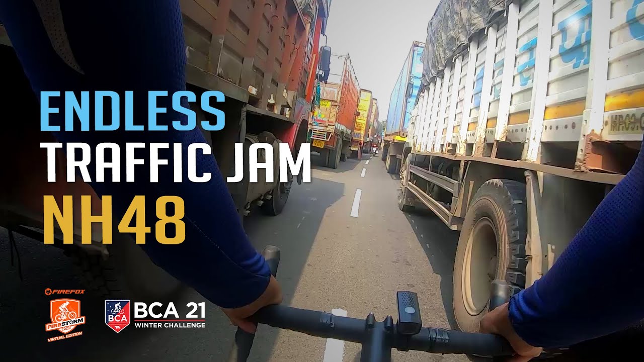 Endless Traffic Jam on NH 48 | 43 Days in Hell | Day 6 - YouTube