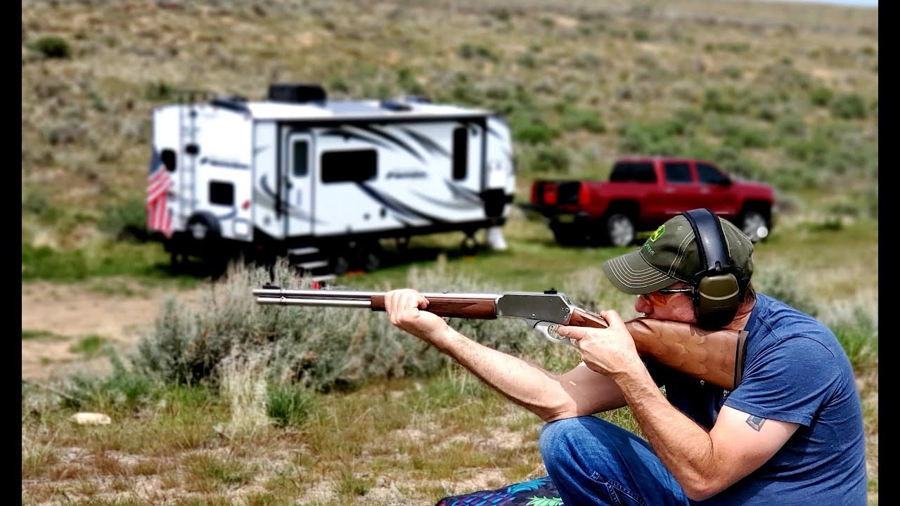 Lever Action - Action! A lot of Levering and Shooting! - YouTube