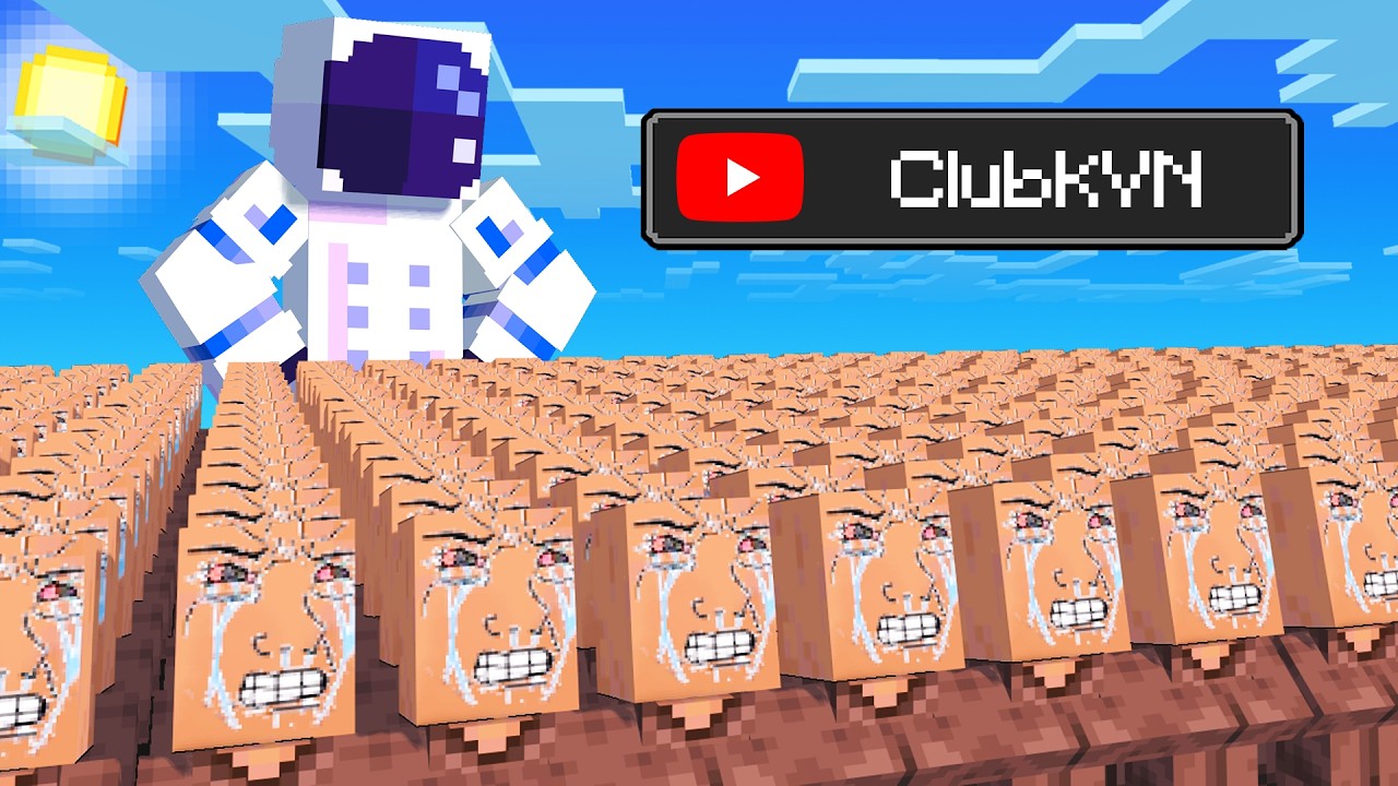 Can 10,000 Villagers Survive YouTubers? [Finale] - YouTube