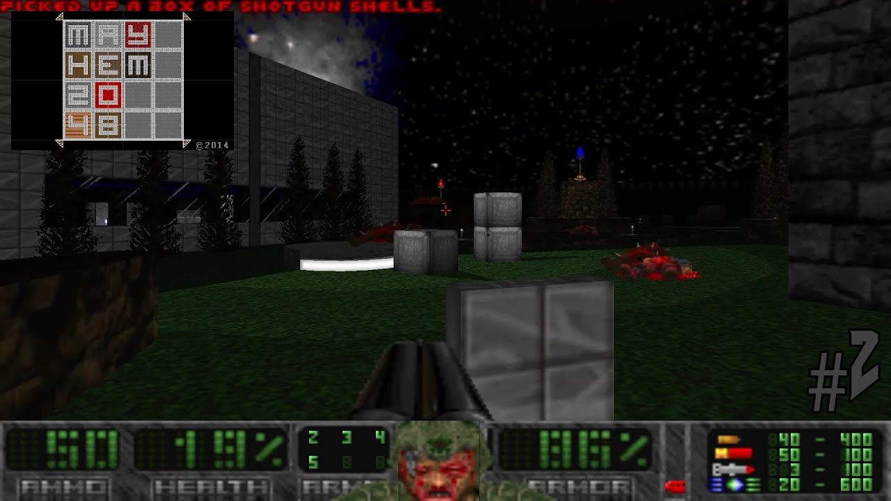 Doom with MAYhem 2048.Map 02 - YouTube