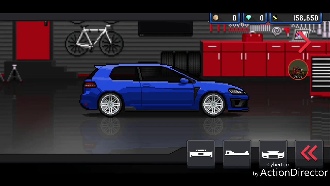 Como Hacer Al Thanos En-Pixel Car Racing-LuisAaron 95 - YouTube