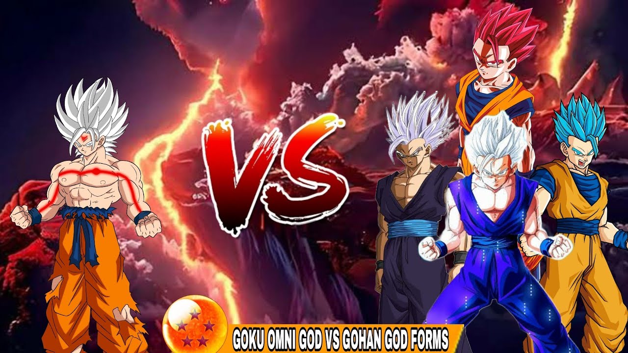 Omni God Goku vs Gohan God Forms - Dragon Ball Z Budokai Tenkaichi 3 ...
