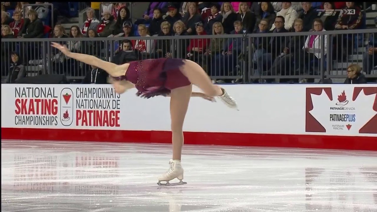 Larkyn Austman 2018 Canadian Tire National Skating Championships - FS ...