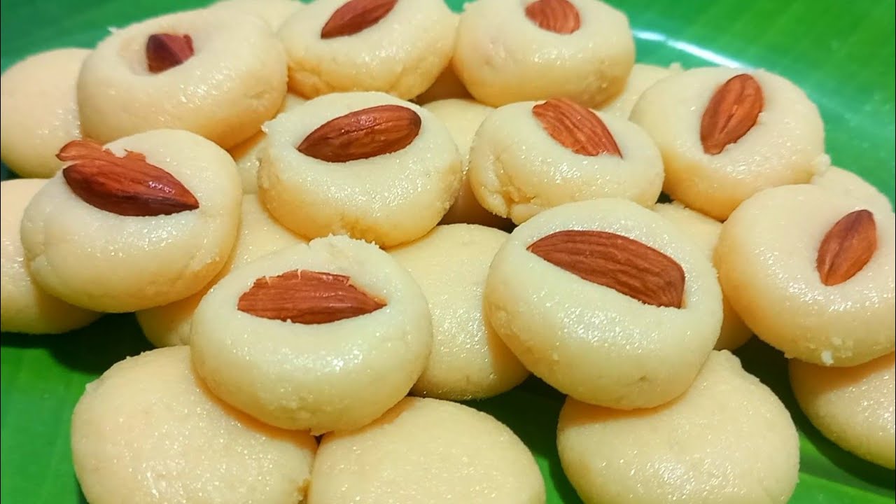 65 ரூபாய் செலவில் 400 கிராம் பால்பேடா / Paal Peda Recipe / Easy Sweet ...