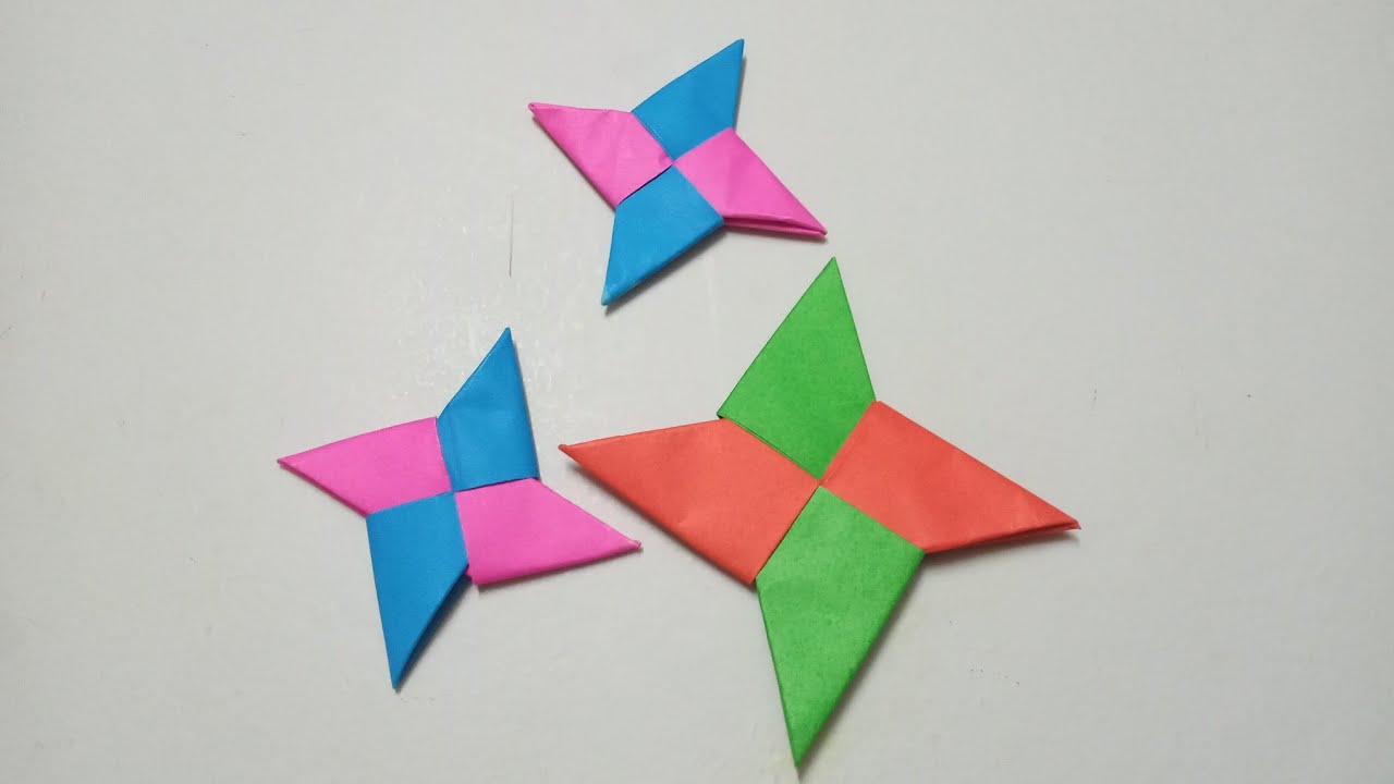 DIY Paper craft ninja blade/ninja blade/paper toy - YouTube