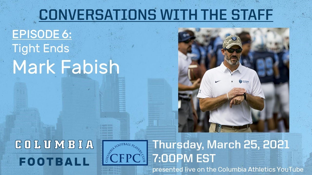 Football Conversation With The Coaches - Mark Fabish - YouTube