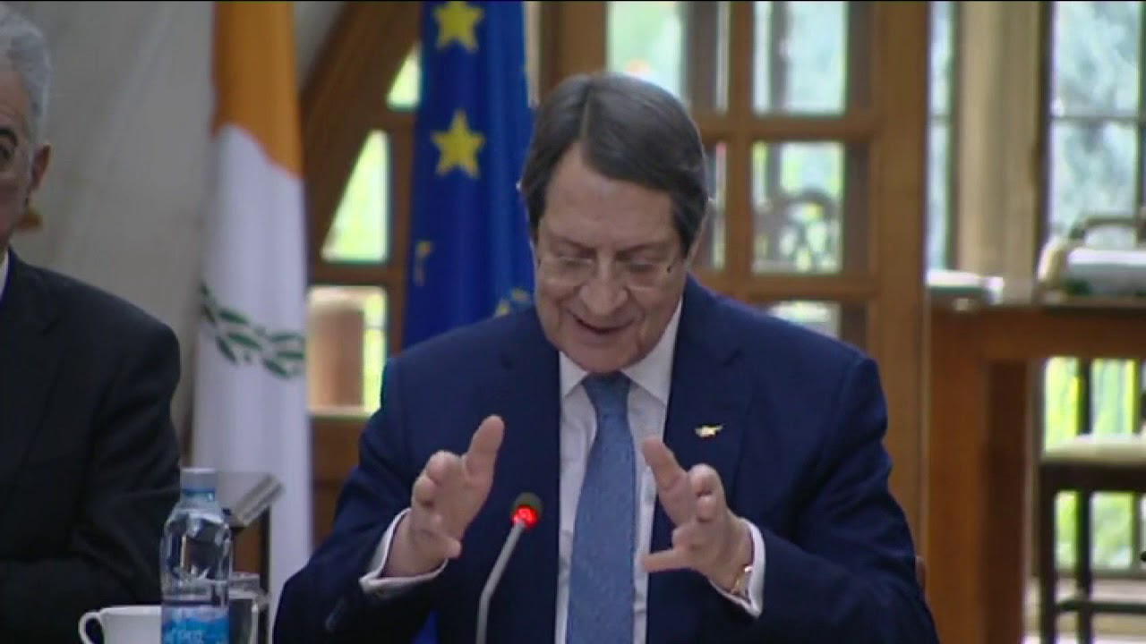 Δηλώσεις ΠτΔ Νίκου Αναστασιάδη για πάταξη της διαφθοράς στο ποδόσφαιρο ...
