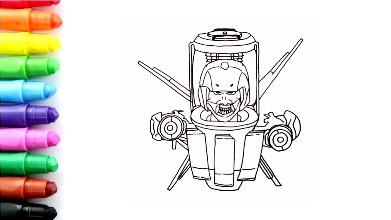 How To Draw Troop ASTRO TOILET (SKIBIDI TOILET 76 Part 1) - YouTube