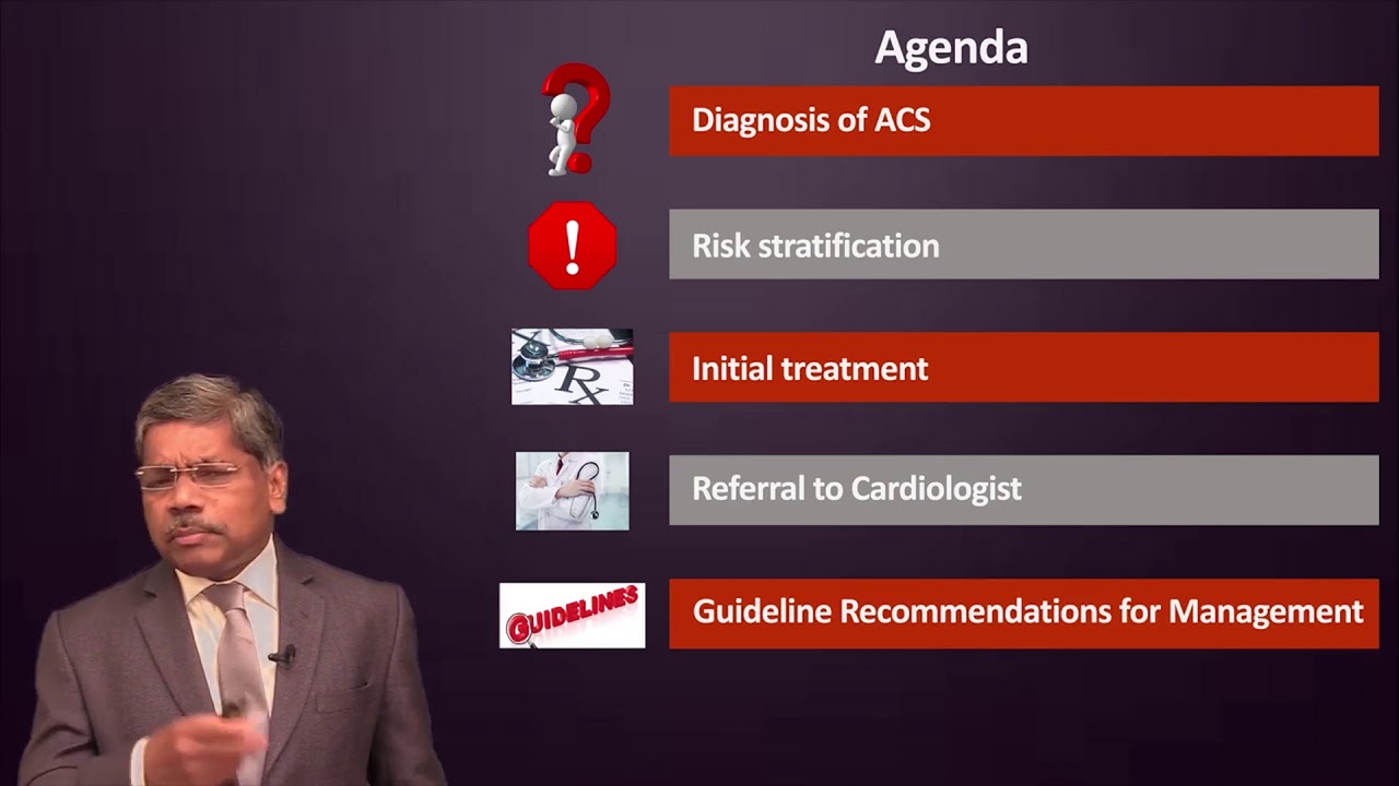 Dr. P P Mohanan Speak on Approach to an ACS Patient in Monthly Updates ...