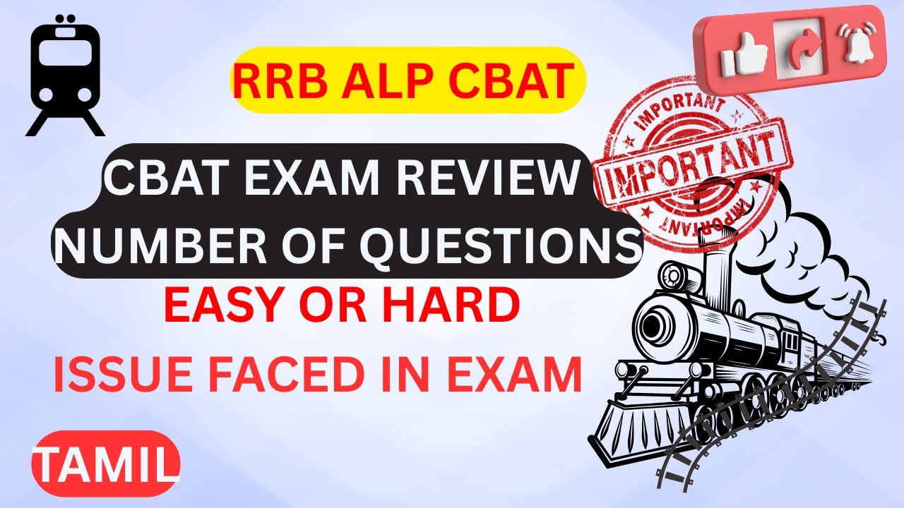 SAVE SCORE IN EACH BATTERY RRB ALP CBAT - YouTube