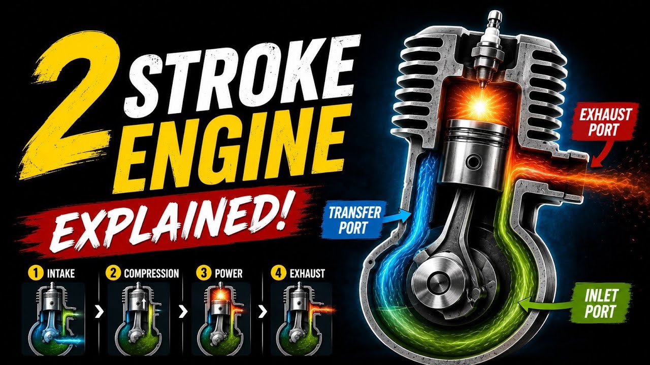 2 STROKE ENGINE /Automobile/ Moter Mechanic - YouTube