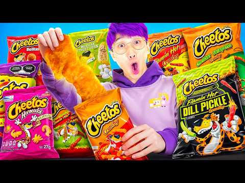 We Tried EVERY CHEETOS FLAVOR...!? (RANKING BEST to WORST!)