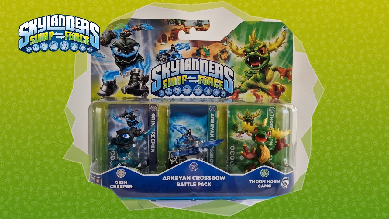 Skylanders Swap Force || Arkeyan Crossbow (battle pack) - YouTube